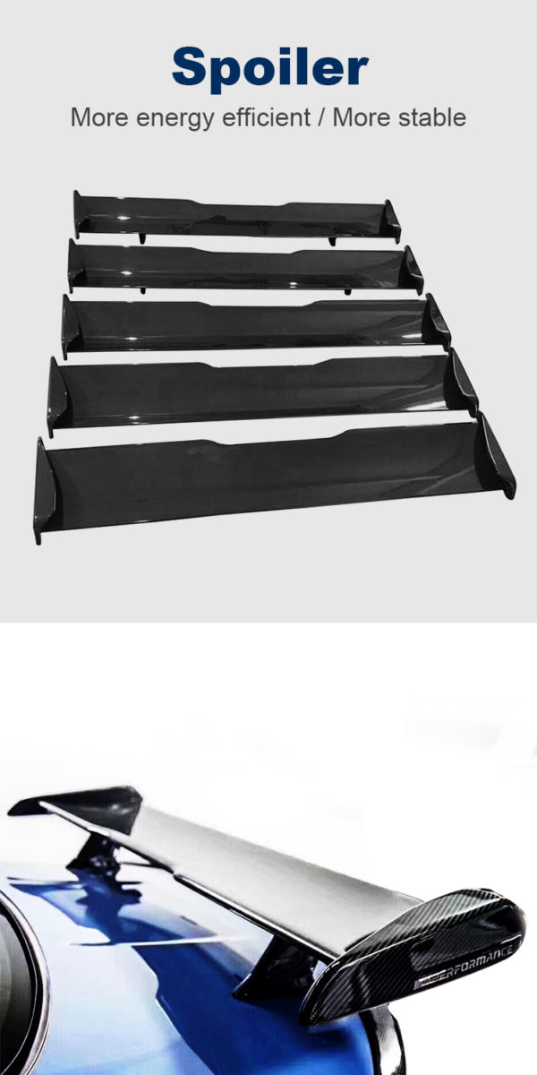 Differences and Types of Wings or Spoilers - Saili New Energy